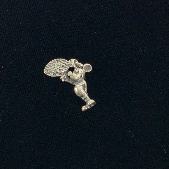 Disney | Jewelry | Rare Vintage Mickey Mouse Sterling Silver Charm ...